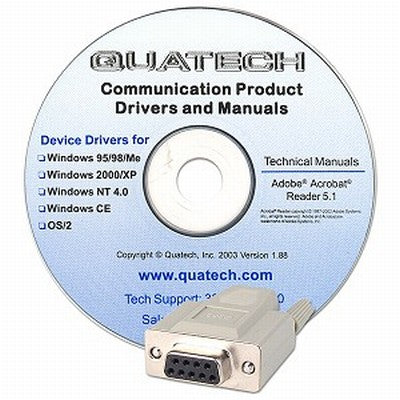 Quatech 4 port RS-232 to DB-9, low profile, Universal PCI serial board ...