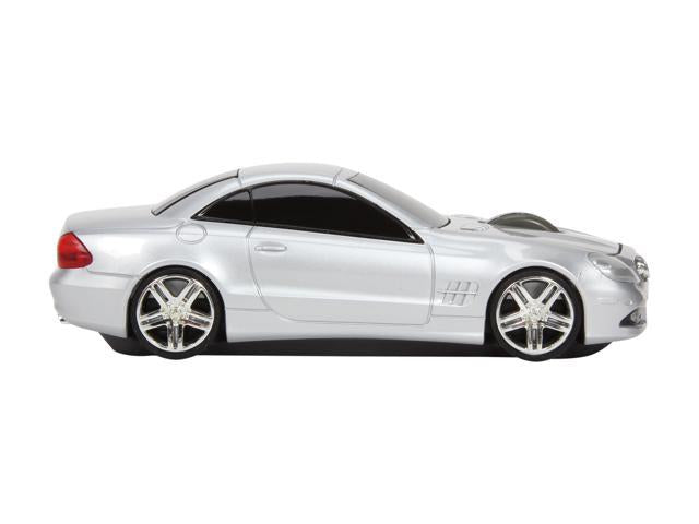 Mercedes Benz Silver SL550 2.4GHz Wireless Optical Scroll Mouse ...